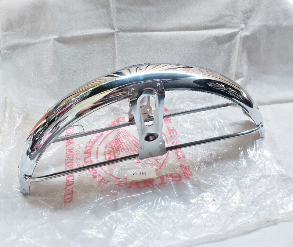 Honda CB100 CB125S CG125 CG110 CS90Z S90 CS90 Front Fender NOS JAPAN ...