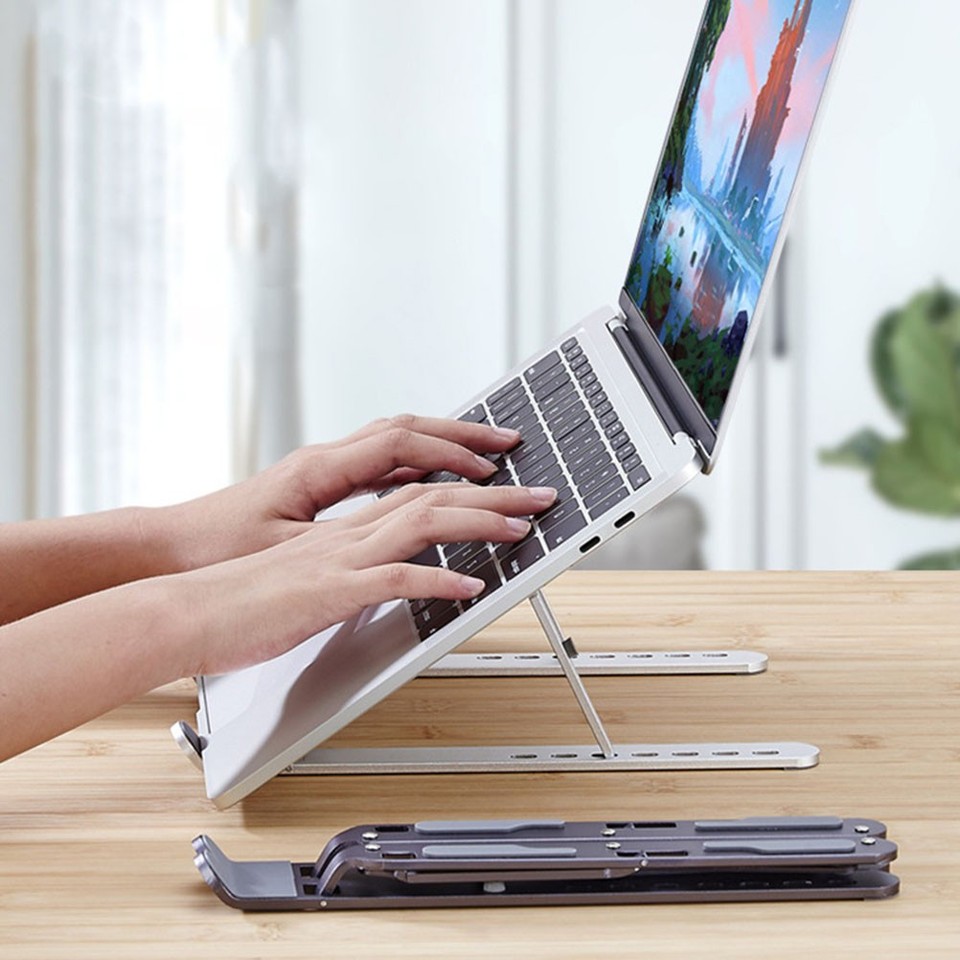 Laptop Stands Adjustable Heighten Stand, Foldable Storage Bracket ...
