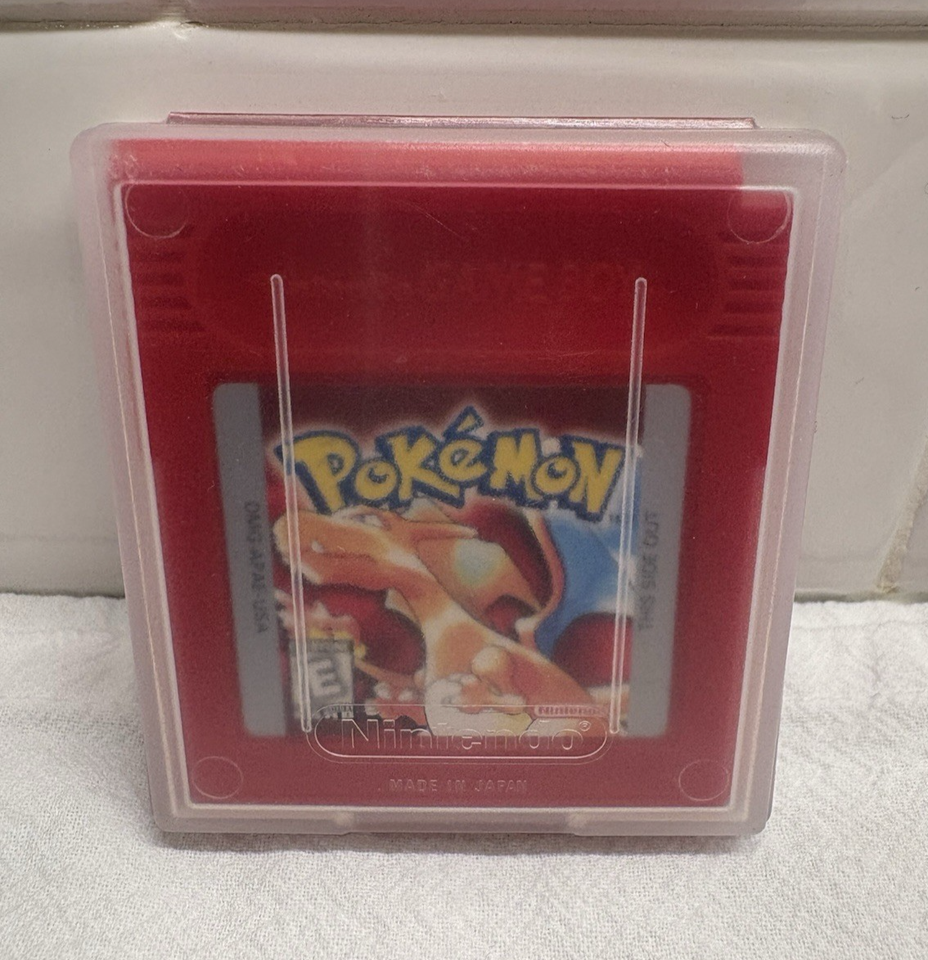 Pokémon Red Version Authentic Game Boy Cartridge Nintendo 1999 Tested ...