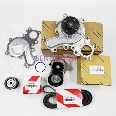 NEW For Toyota Tundra 16620-0S012 Drive Belt Tensioner Pulley Water ...