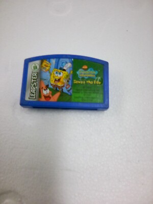 Leapster Spongebob Squarepants Saves The Day Cartridge WORKS | eBay