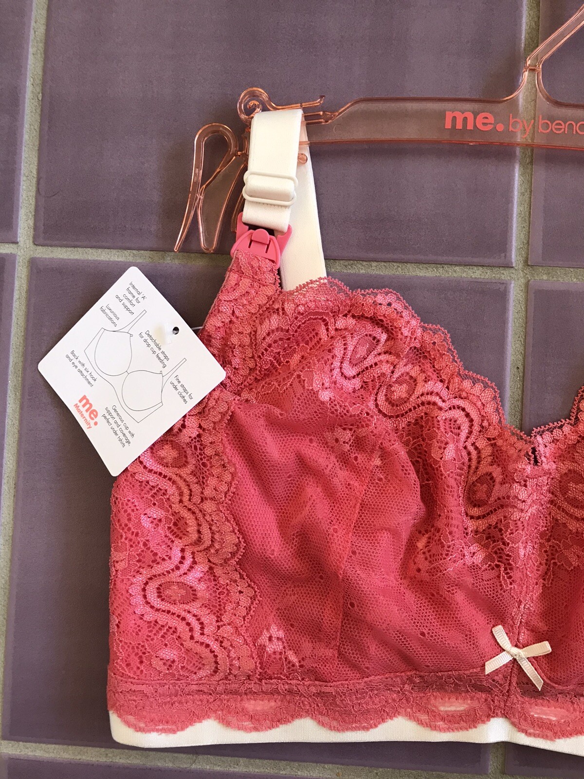 $74.95 BENDON Maternity Bra - Madeline. Sizes 10DD 10E 10F 12D 12DD 12E ...