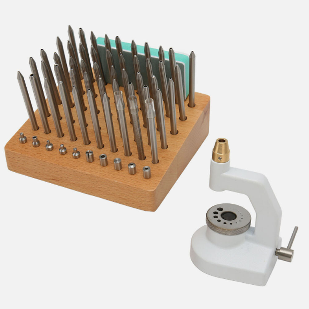 Watch Repair Tool Watchmakers Staking Tool Set Watch Punching ...