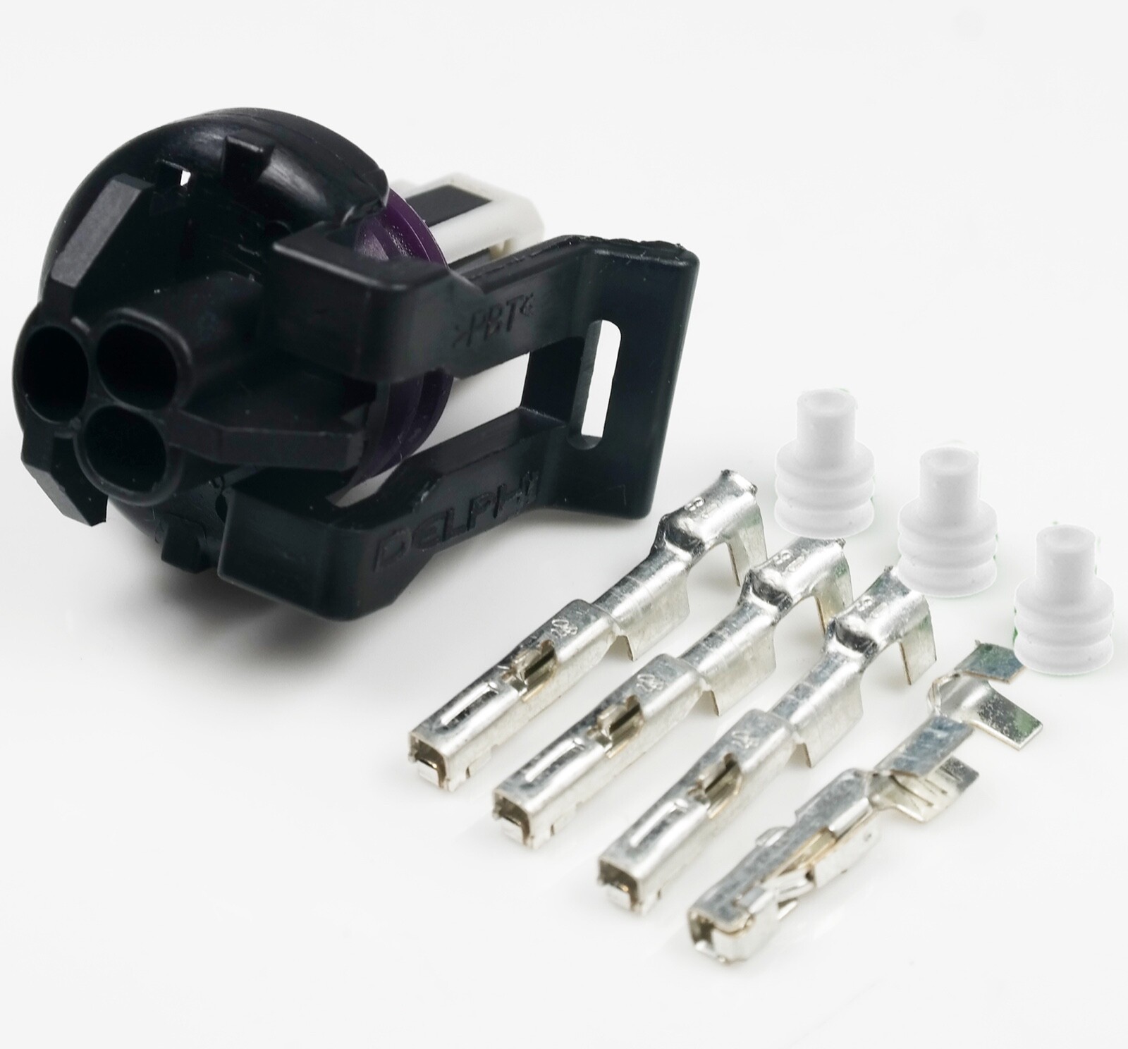 GM Delphi 3 Pin connector Kit GT150 3.5mm Centerline Pressure Sensor 22 ...