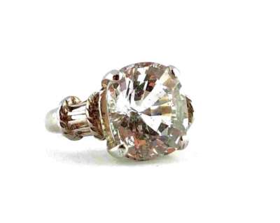 Goshenite Ring, 925 Silver Ring, Ladies Rings, Anniversary Ring ...