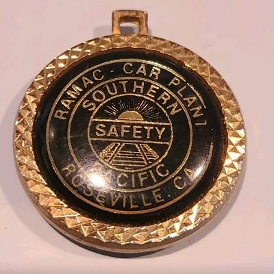 Southern Pacific Railway Railroad Key fob Keychain Roseville California ...