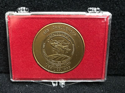 NASA Space Shuttle Challenger April 29 1985 Commemorative Mission Coin ...