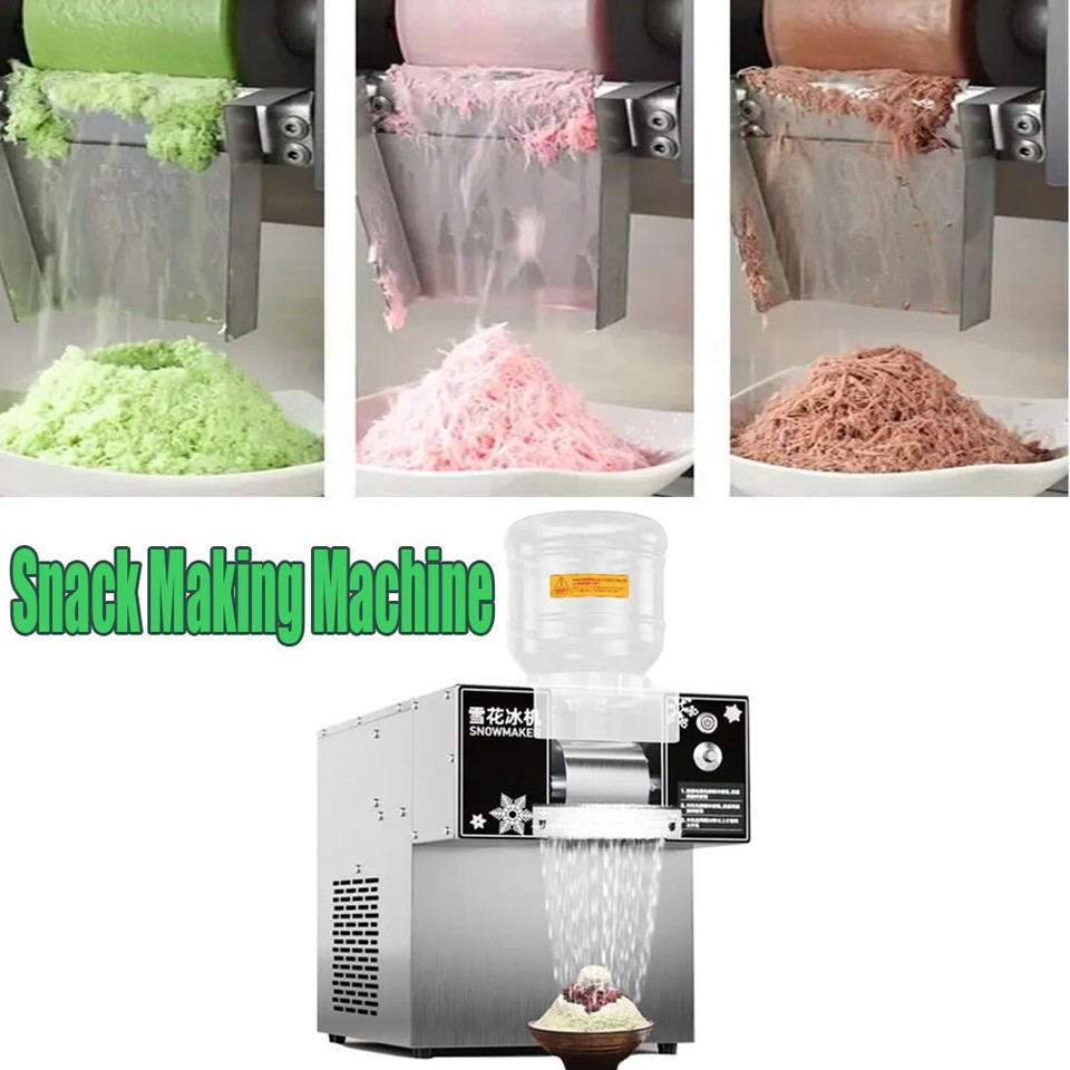 60kg/24H 360W Smoothie Machine Snow ice Making Machine Ice Maker ...