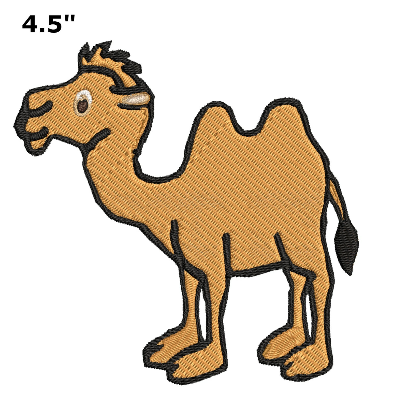 Camel Animals Iron or Sewn-On Embroidered Applique Patch Cute Critters ...