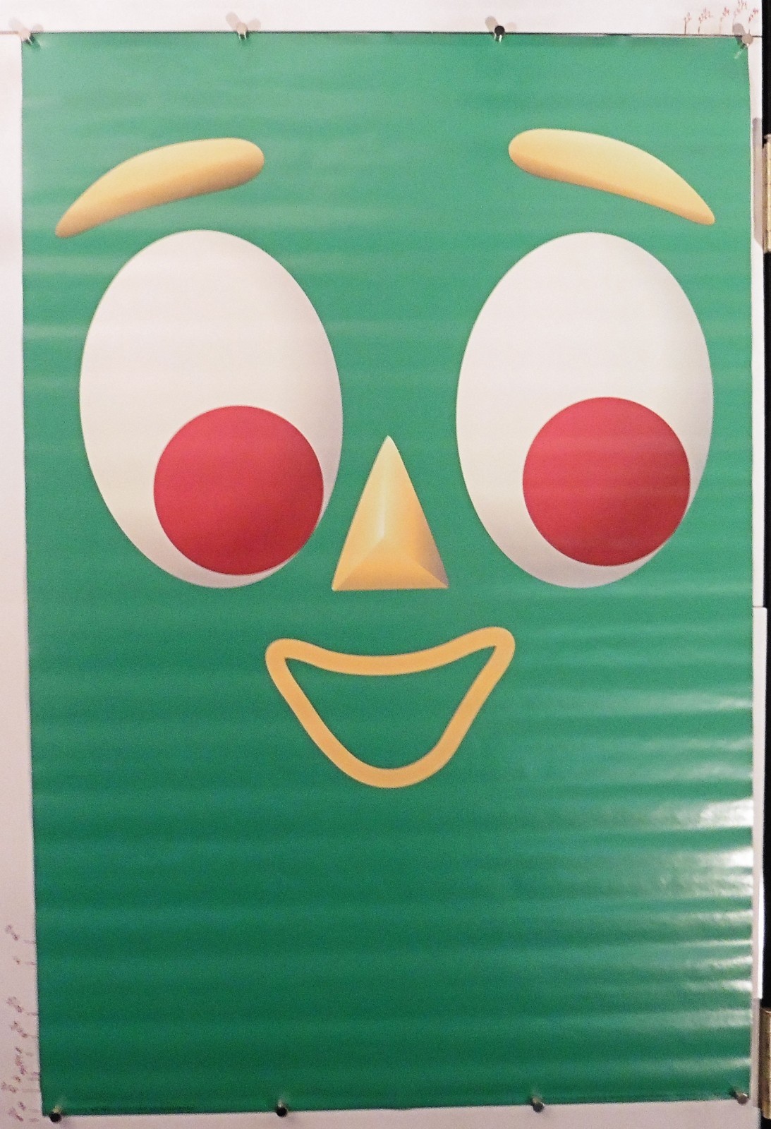 GUMBY Face Poster vintage rare 24.25" X 36.25" (b388) | eBay