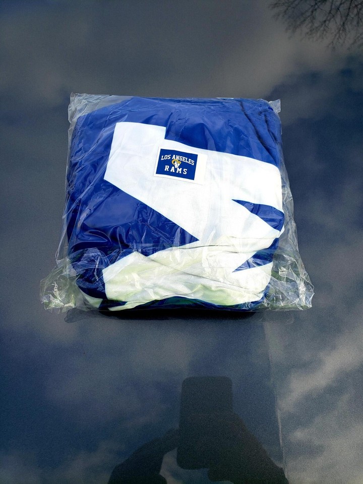 Los Angeles Rams Auto Hood Cover | Gifts for Rams Fans | Hood Flags ...