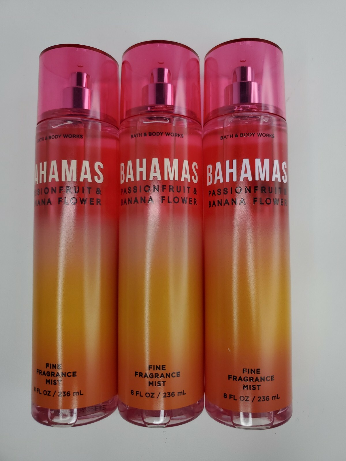 3 Bath & Body Works Bahamas Passionfruit Banana Flower Fragrance Mist ...