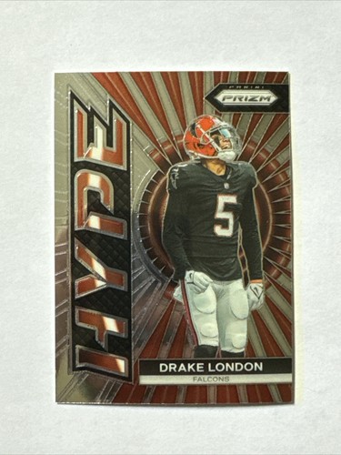 2023 Panini Prizm Drake London Hype Insert Football Card | eBay