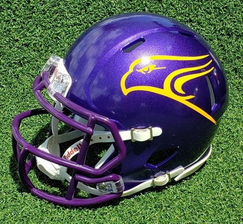WILFRED LAURIER UNIVERSITY GOLDEN HAWKS FOOTBALL MINI HELMET + OTHER ...
