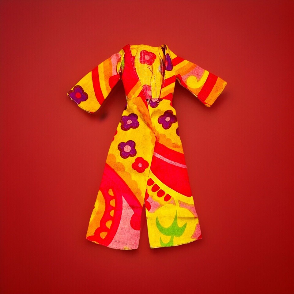 Vintage Mod 1967 Barbie Stacey Pajama Pow Hostess Jumpsuit Fashion 1806 ...