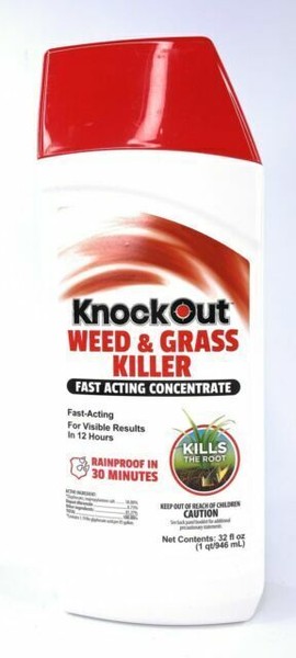 Knockout Weed & Grass Killer 32 fl. oz Fast Acting Concentrate for sale ...