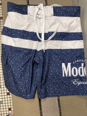 New Men’s Cerveza Modelo Beer Board Shorts Swim Trunks Size S | eBay