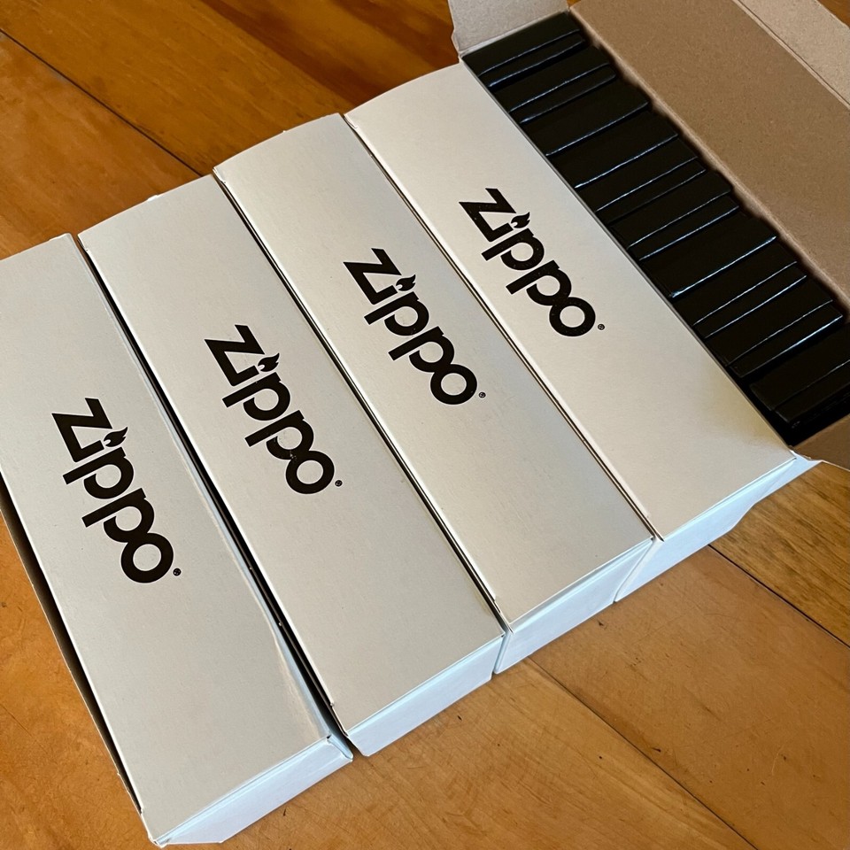 LIGHTER lot of 50 GENUINE ZIPPO EMPTY BOXES WITH PAPERS USA | eBay