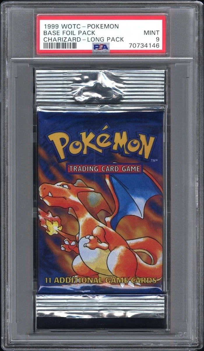 Pokemon Base Set Shadowless Booster Pack Charizard Artwork, 52% OFF
