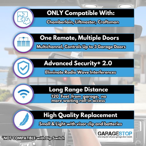 893LM 893Max for Chamberlain Craftsman Liftmaster Garage Door Opener ...