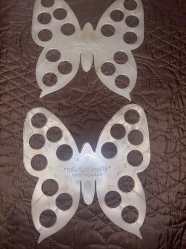 Sale! TWO Vintage The Butterfly Yarn Organizer 16 Holes Ramco Arts | eBay