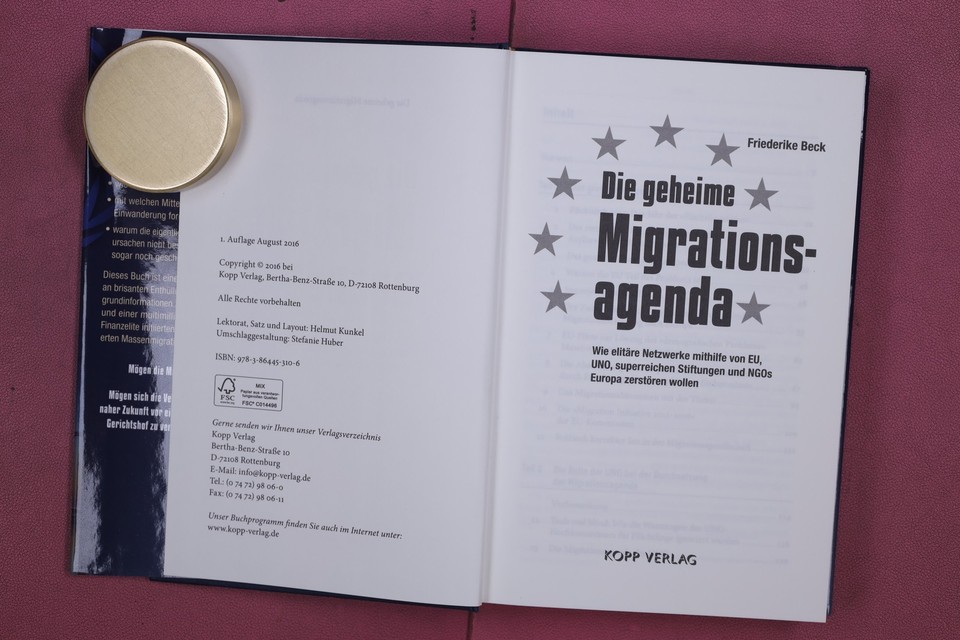 320552 Friederike Beck DIE GEHEIME MIGRATIONSAGENDA Kopp Verlag Wie ...