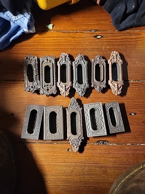 Antique Window Hardware, Cast Iron Window Pulls | eBay