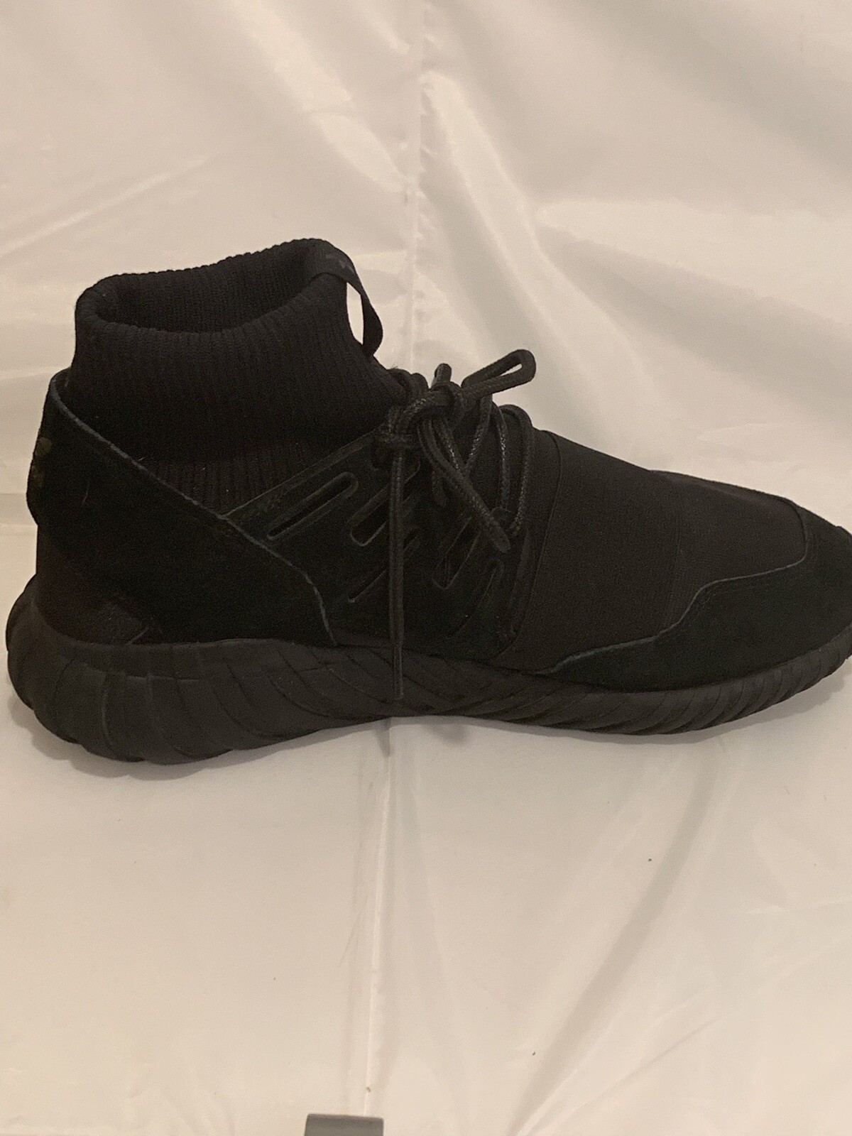 ADIDAS TUBULAR DOOM SHOES ALL BLACK SNEACKER SZ 11 EXCELLENT | eBay