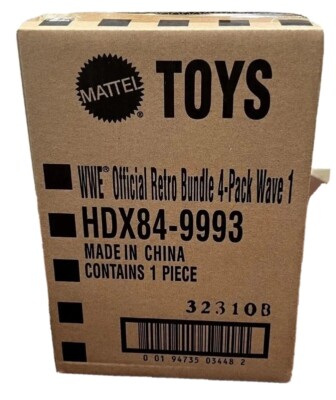 Mattel WWE Retro Wave 1 Set Roddy Piper, Mr. T, Mean Gene WWF LJN ...