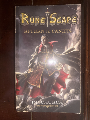 RuneScape Return to Canifis by T.S. Church Paperback Book Rare Novel | eBay