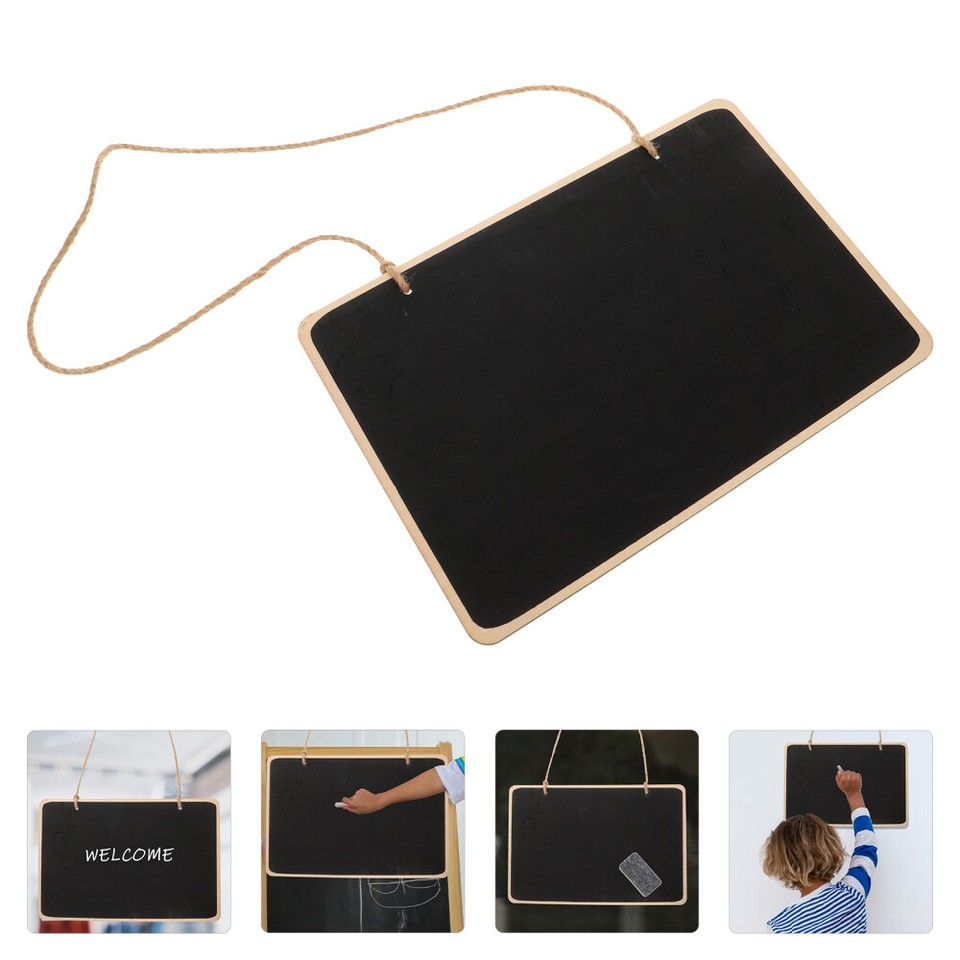 3pcs Hanging Memo Board löschbare Hang Hang Hanging Blackboard Message ...