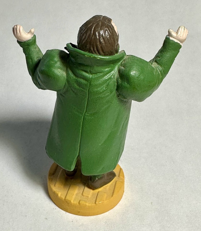 Vtg Turner Plastic Wizard Of Oz 1988 Figure Green Mayor Munchkin 2.75 ...