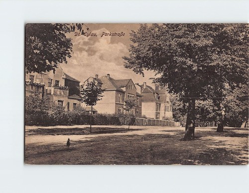Postcard Dt. Eylau Parkstraße Germany | eBay