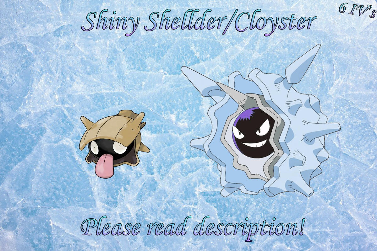 Shiny Shellder Evolution
