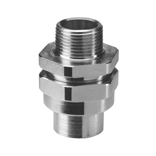 Ocal UNY1005-G, 4", PVC Coated, 3-Piece, Male, Explosionproof Conduit ...