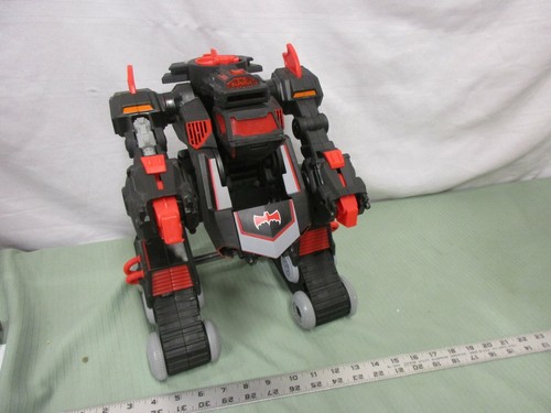 Fisher Price Imaginext DC Super Friends RED Batbot Batman robot toy ...