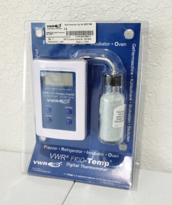 VWR Frio-Temp Digital Electronic Thermometer with Certificate of ...
