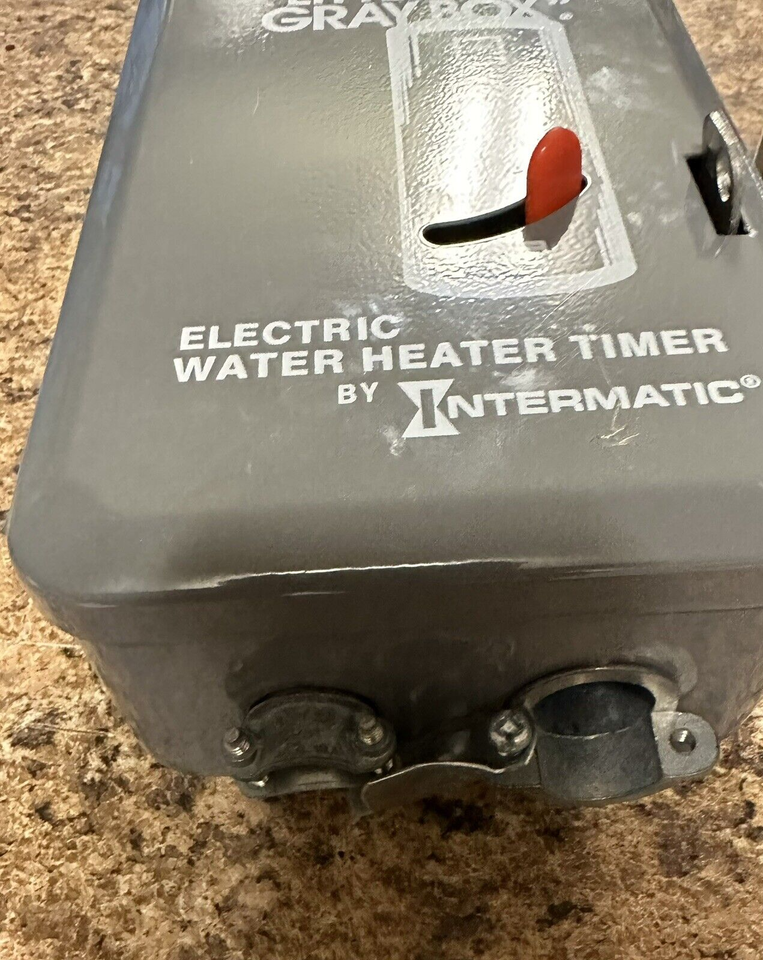 The “Little Gray Box” Electric Water Heater Timer, By Intermatic WH40 ...