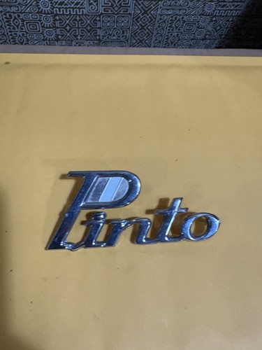 ford pinto emblem Original 1970’s Ford Pinto Car Emblem Original Ford ...