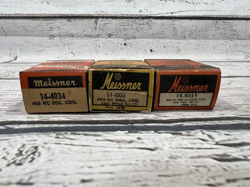 VTG Meissner 14-4034 Standard Oscillator Coil 456kHz Kc (Miller 5480-C ...