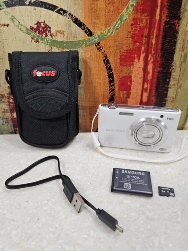 Samsung ST150F Digital Camera With Case Battery & 8gb SD Card Tested ...