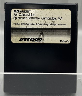 Facemaker (Colecovision) Tested, Cartridge Only | eBay