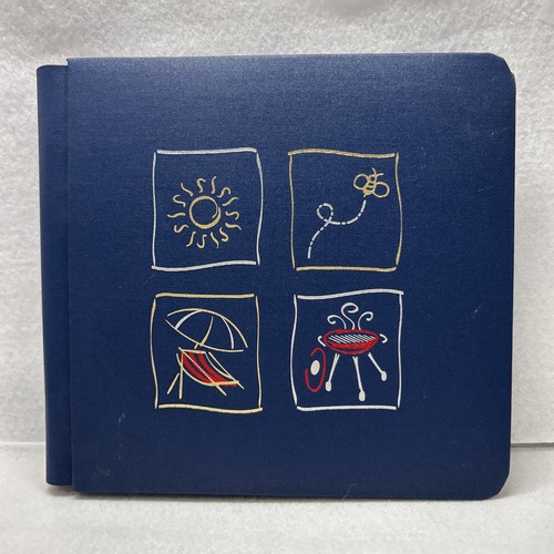 Creative Memories 7x7 Blue Scrapbook Album Summer Fun 12-pages | eBay