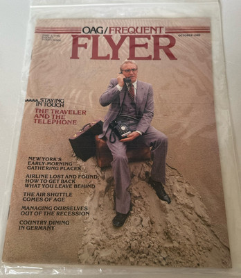 OAG Frequent Flyer Magazine October 1980 | eBay