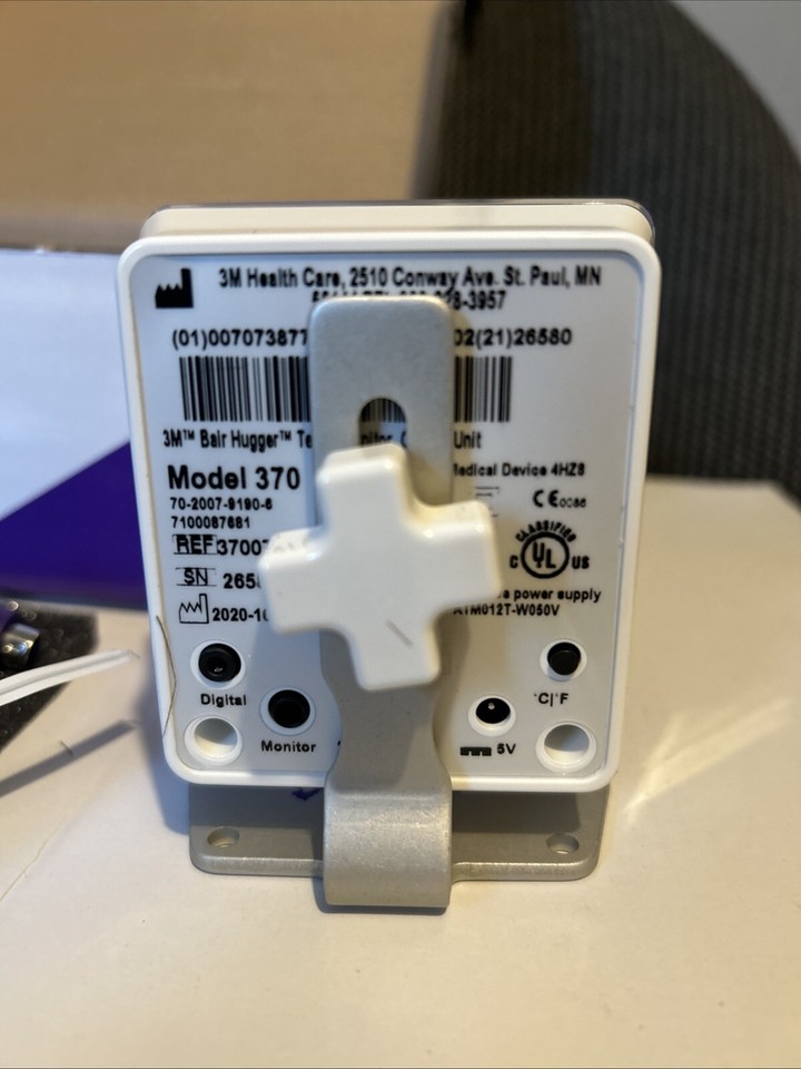 3M Bair Hugger Temperature Monitoring System Control Unit Model 370 ...