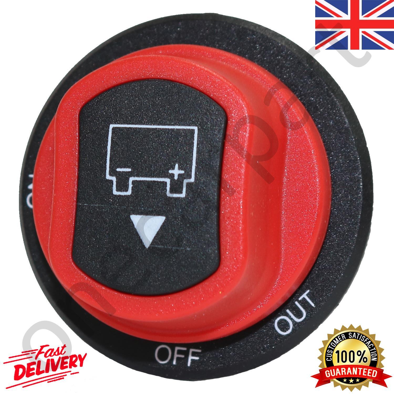 Heavy Duty Mini Battery Cut Off Kill Switch | Grelly UK