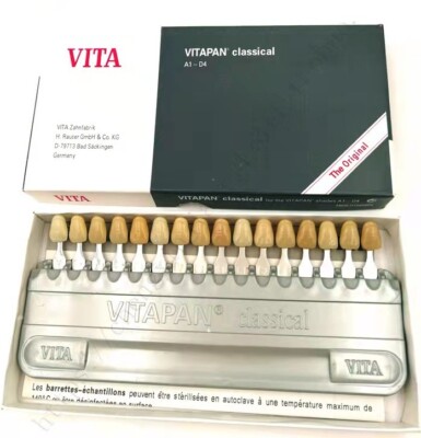 VITAPAN Tooth Shade Guide classical 16 Colours Dental FIRST COPY Whiten ...