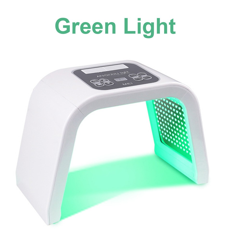 7 Colors LED Photon Light Beauty Therapy Machine PDT Lamp Skin Acne ...