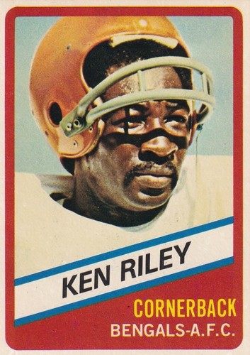1976 Topps #510 Ken Riley - Cincinnati Bengals NM | eBay