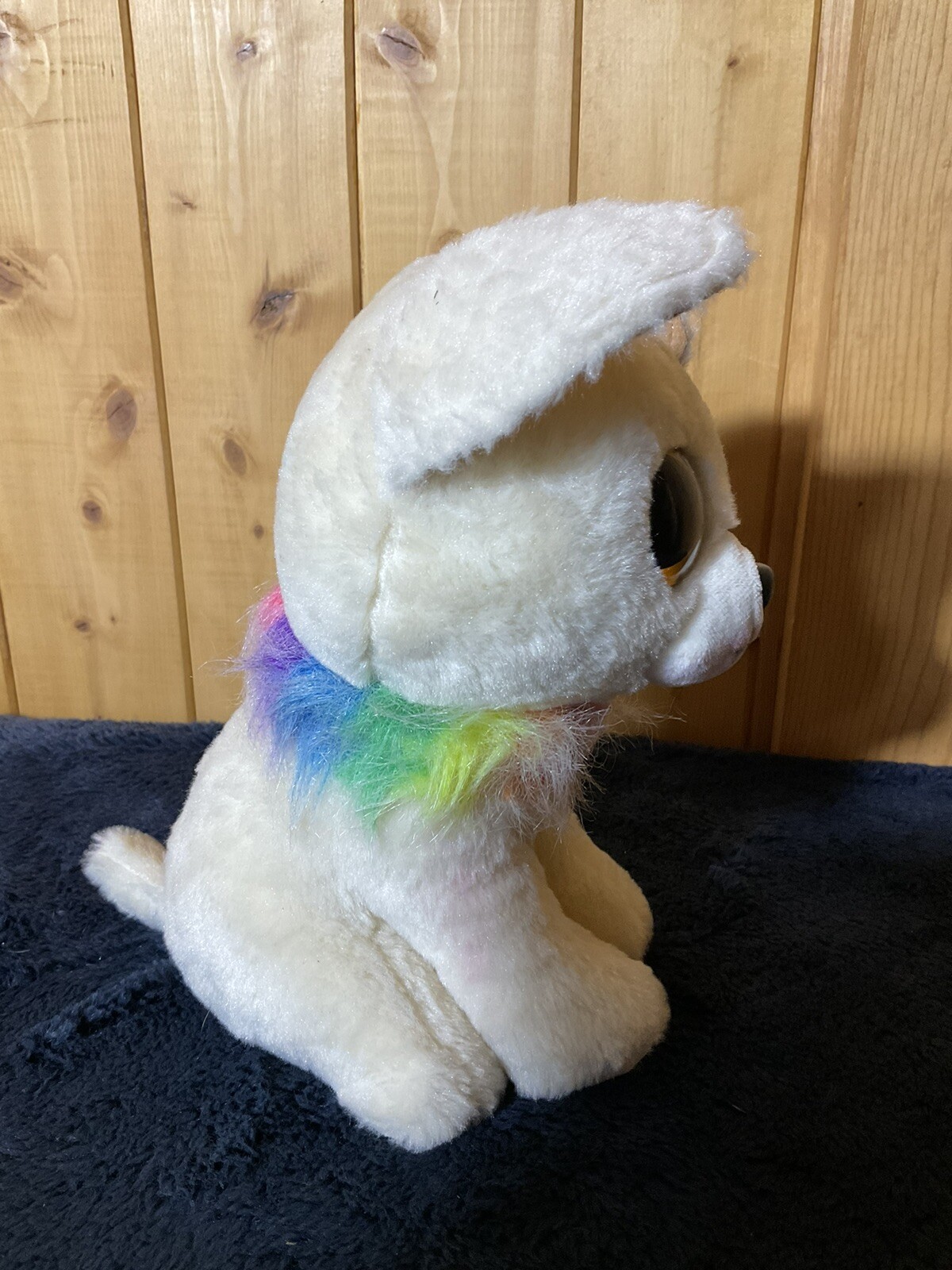 Ty Beanie Boo Chewy Chihuahua Plush 9” Rainbow Collar 2021 VelveTy Dog ...
